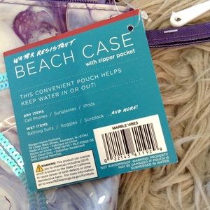 Morgan Home Fashions | Bags | 35 Nwt Marbled Water Resistant Beach Pool ...